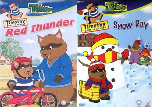 Amazon.com: Timothy Goes to School - Red Thunder / Snow Day (2 Pack ...