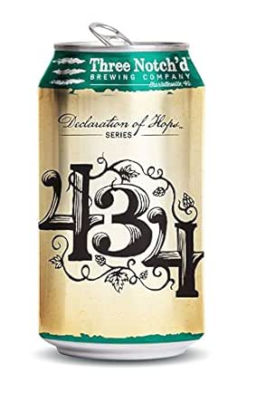Amazon.com: Three Notch'd Brewing Declaration of Hops Series G4 West ...