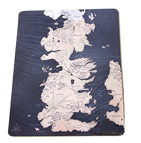 Buy Game of Thrones Mouse Pad A Song of Ice and Fire Westeros Mouse Pad ...