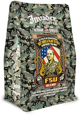 Amazon.com : Invader Coffee FSU Blend Air Roasted Coffee Fair Trade ...