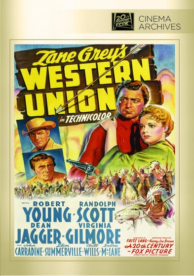 Amazon.com: Western Union : Robert Young, Randolph Scott, Dean Jagger ...