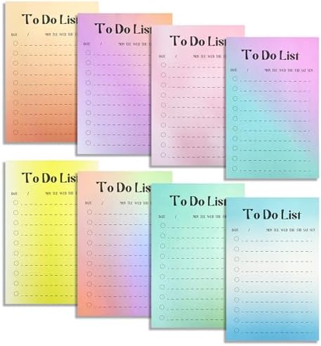 Amazon.com : 400 Pcs to Do List Sticky Notes, Cute Planner Note Pads ...