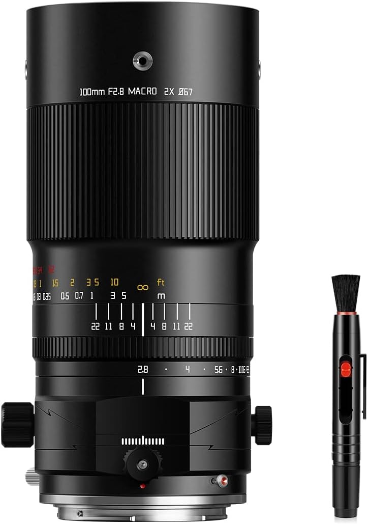 Amazon.com : TTARTISAN 100mm F2.8 2X Ultra Macro Tilt-Shift Lens, Full ...