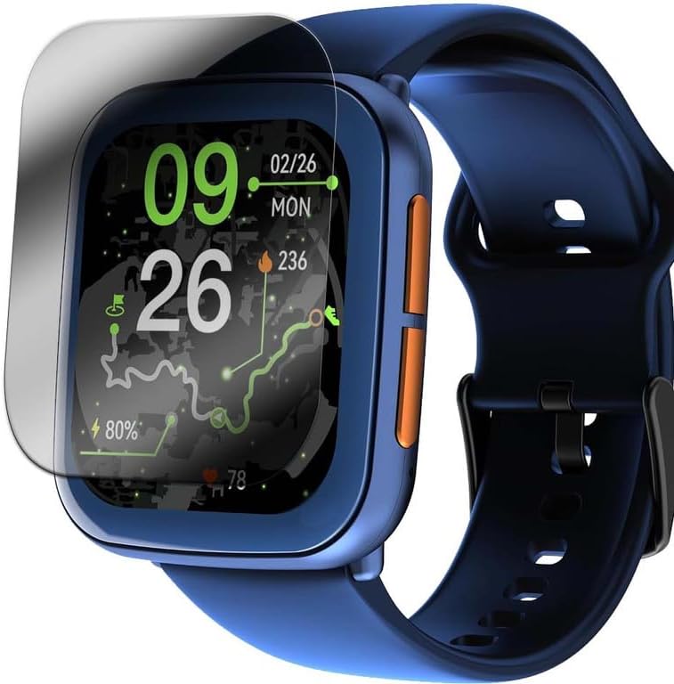 TOPPINGS SmartWatch Screen Protector compatible For Fastrack Navstar ...