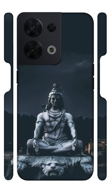 DASP | Lord Shiva/Mahadev/Bholenath Statue | Designer Printed Hard Back ...
