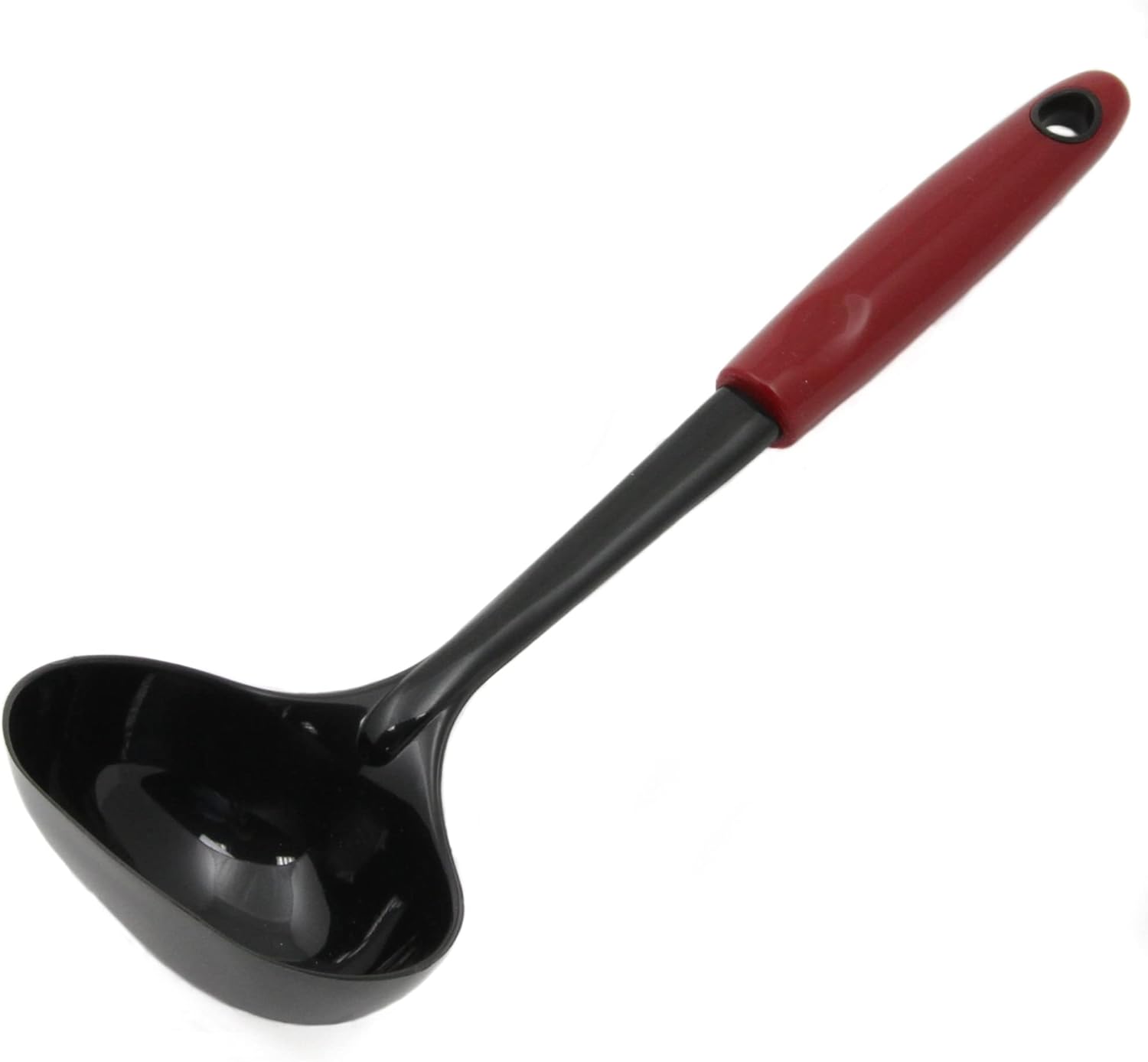 Amazon.com: Chef Craft Select Nylon Soup Cooking Ladle, 12 inches, Red ...