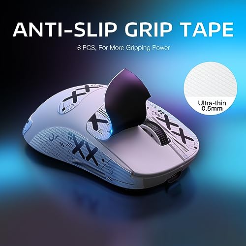 ATTACK SHARK X3 Lightweight Wireless Gaming Mouse with Tri-Mode 2.4G ...