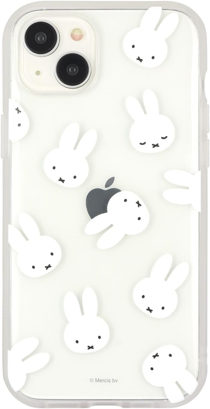 Amazon.co.jp: グルマンディーズ(Gourmandise) ミッフィー IIIIfit Clear(イーフィット クリア) iPhone15 Plus / 14 Plus 対応 ...