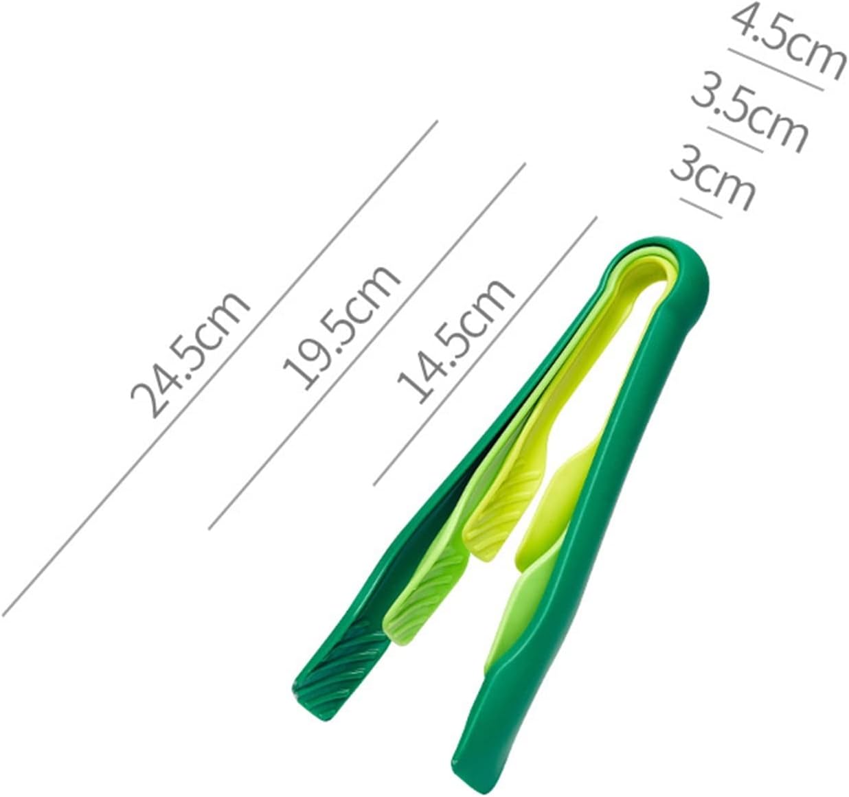 Home Kitchen 3 Piecesset Of Multi-coloured Plastic Bread Clips Barbecue ...