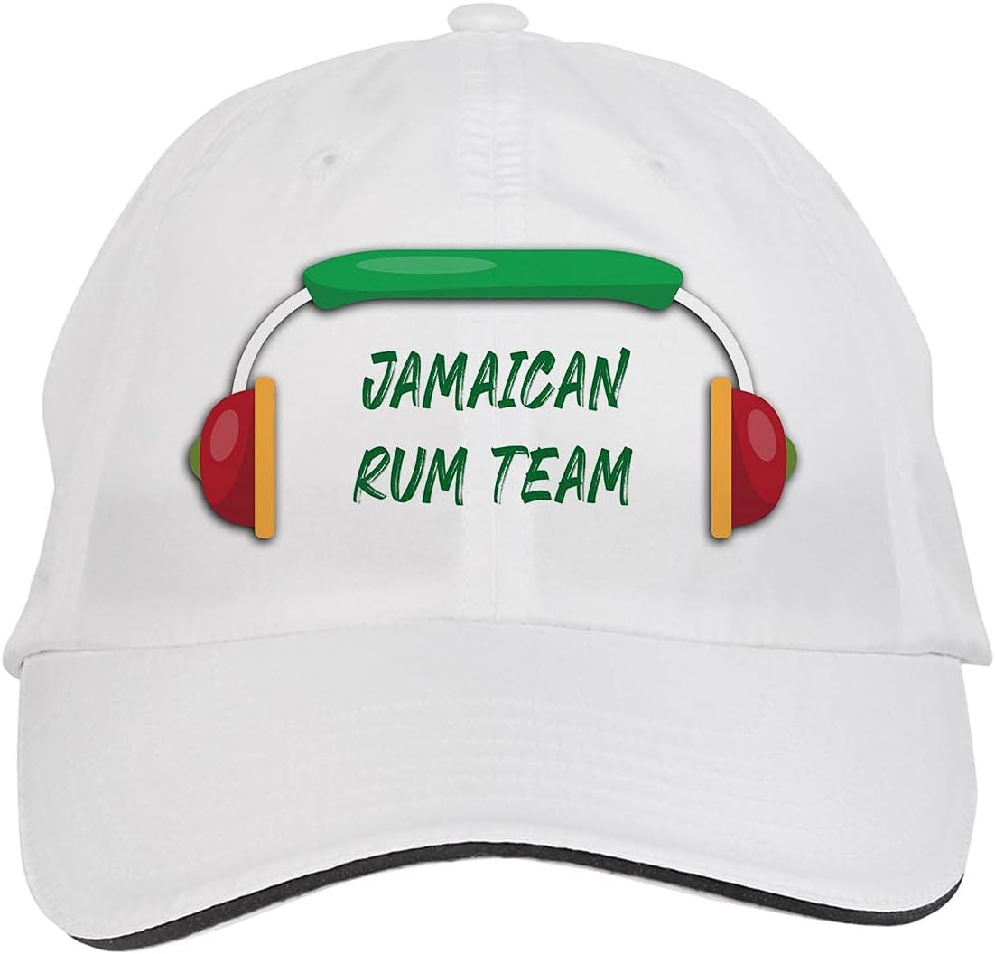 Makoroni - Jamaican Rum Team Jamaica Jamaican Reggae Music Hat ...