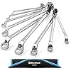 DURATECH Offset Box Wrench Set, Metric, 9-Piece, 6-23mm, 75-Degree, CR ...