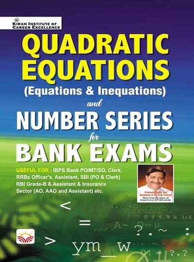 Buy Quadratic Equations (Equations & Inequations) and Number Series for ...