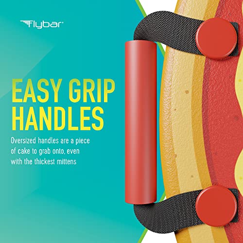 Snapklik.com : Flybar Kids 26 Foam Saucer Disc Snow Sled