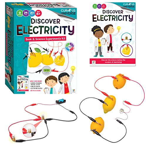 Discover Electricity Book & Science Experiments Kit | Curious Universe ...