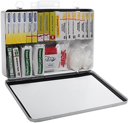 Amazon.com: MFASCO Swimming Pool First Aid Kit - Waterproof Metal Box ...