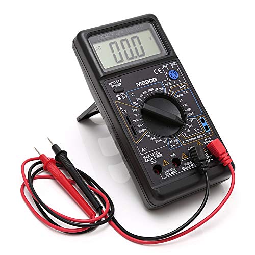 Abnana M890G Digital Multimeter DMM AC DC Volt Amp ohm Temperature ...