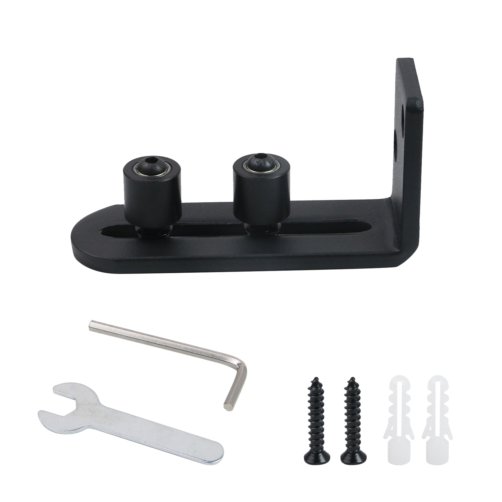 Snapklik.com : Oedema 2 Pack Barn Door Floor Guide, Wall Mount Barn ...