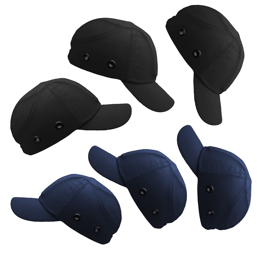 Buy 6 Packs Lucent Path Baseball Bump Cap Hard Hat Helmet Safety Caps ...