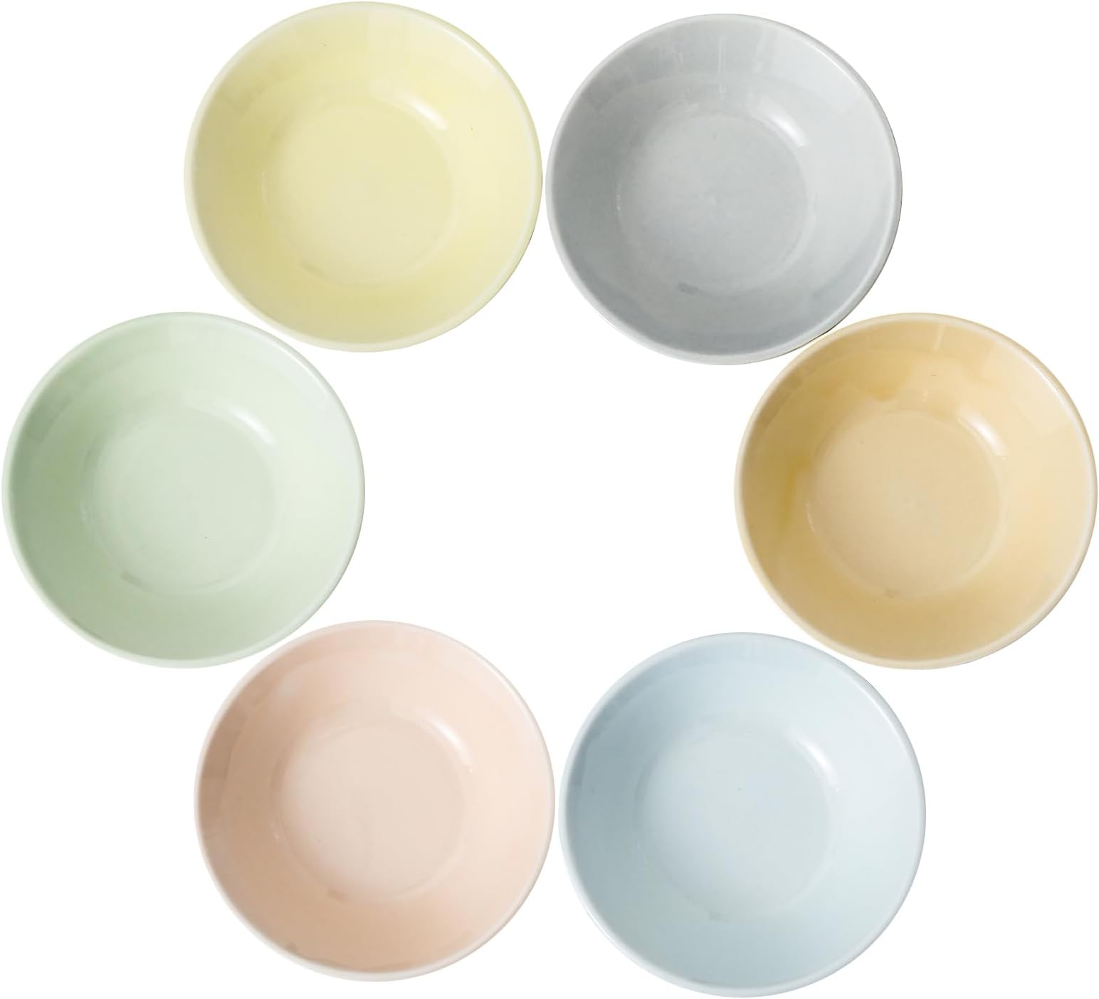 Amazon.com | Eisinly 6 Pack Dip Bowls, 3 OZ Ceramic Soy Sauce Dish ...