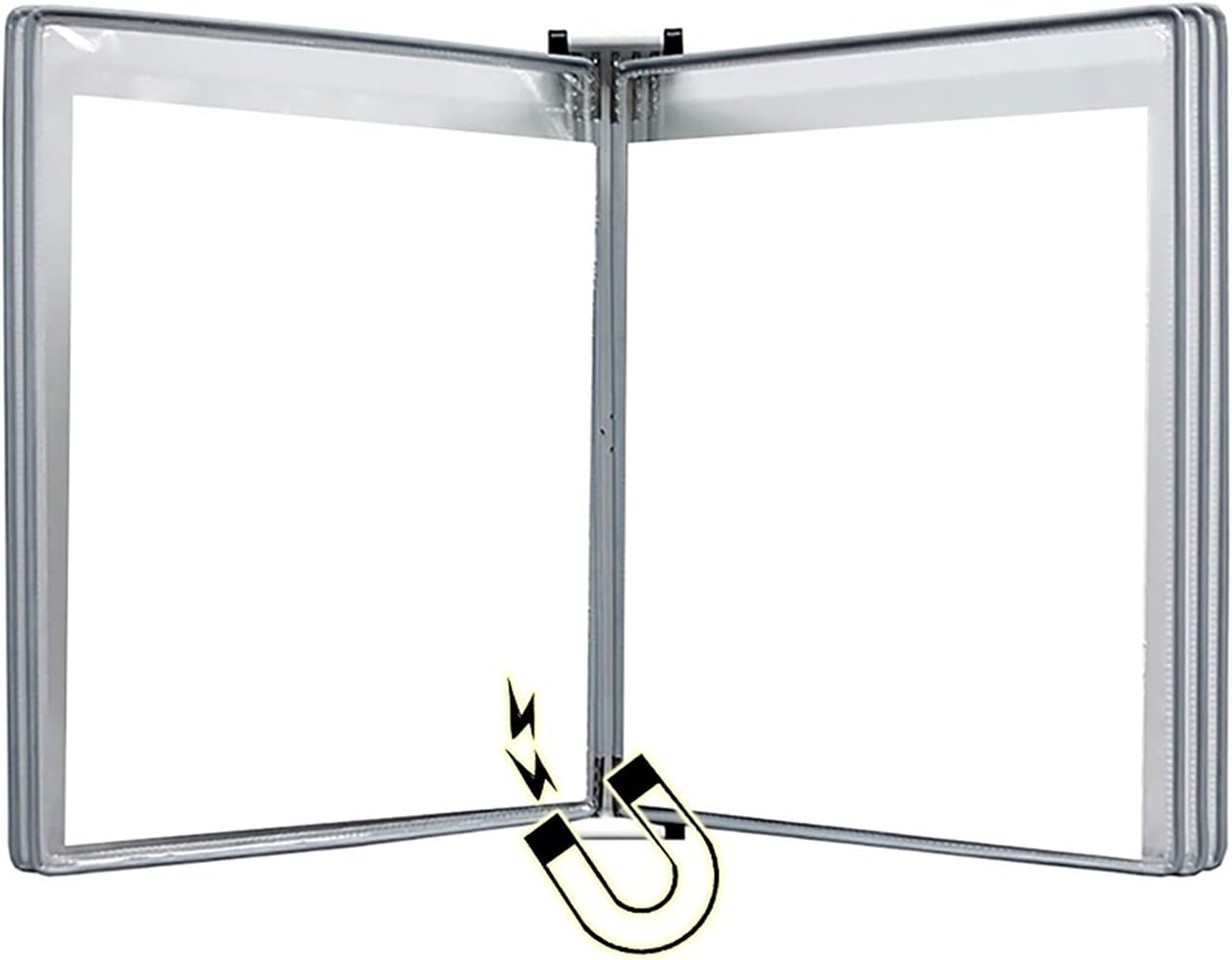 Amazon.com: Magnetic Document Holder A4, Wall Mounted Display Cabinet ...