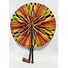Amazon.com: African TV African Fabric Handmade Folding Fan, African ...