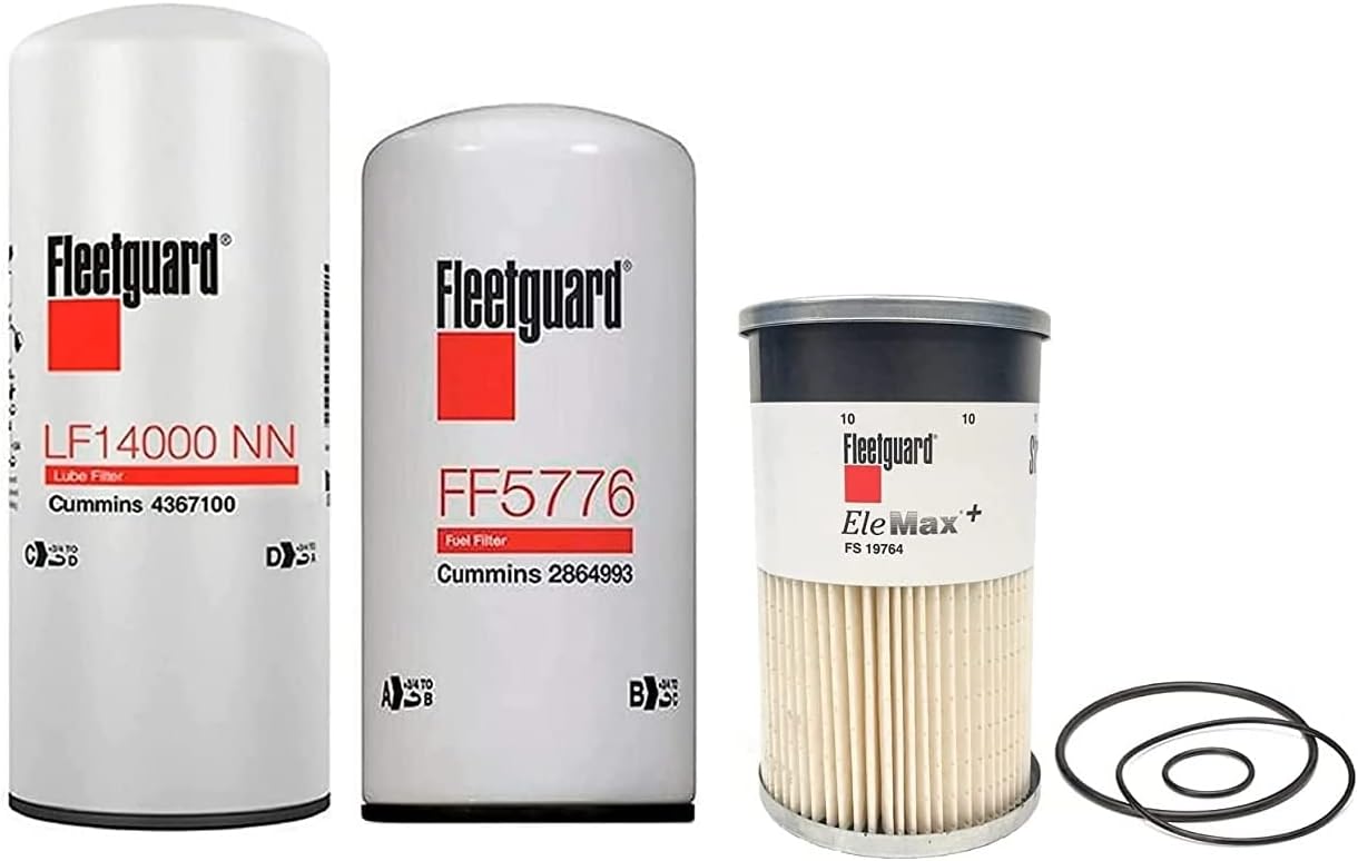 Amazon.com: Fleetguard FF5825NN Fuel Filter (2 Pack) : Automotive