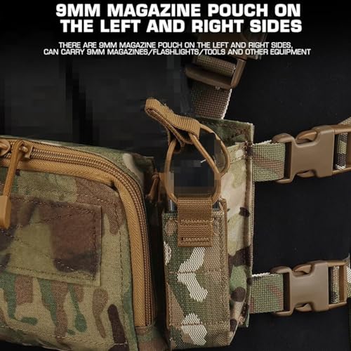 KLYso Tactical Airsoft Micro Chest Rig Multi-mission Deployment Hunting ...