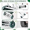Amazon.com : SANMEO 18-Inch Spike Rolling Lawn Aerator for Grass. Heavy ...