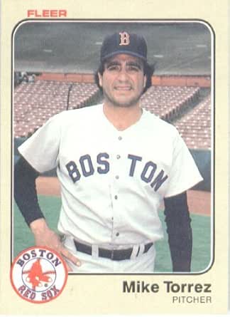 Amazon.com: 1983 Fleer Baseball Card #197 Mike Torrez : Collectibles ...