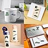 Amazon.com: 100 Pack Army Stickers, Camouflage Camo Military Party ...