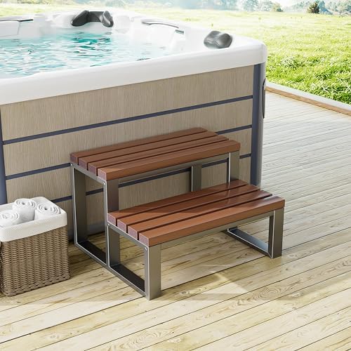 Amazon.com: Hot Tub Steps/Spa Steps for Round or Straight Sided Spa 23. ...