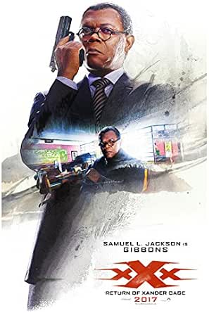 xXx Return of Xander Cage Samuel L. Jackson is Gibbons 8 x 10 Inch ...