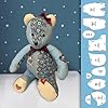 Amazon.com: 10 PCS Memory Bear Template Ruler Set, Sewing Patterns ...