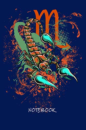 Notebook: Scorpion - Journal for writing I Composition Book I Squared ...