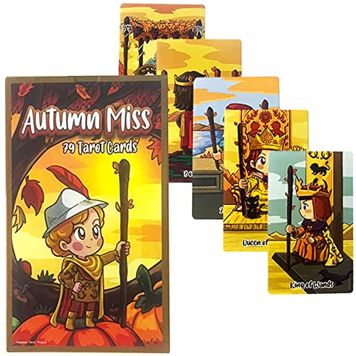 Snapklik.com : Mrdiyshisha Autumn Miss Tarot Deck - Fall Tarot In The ...