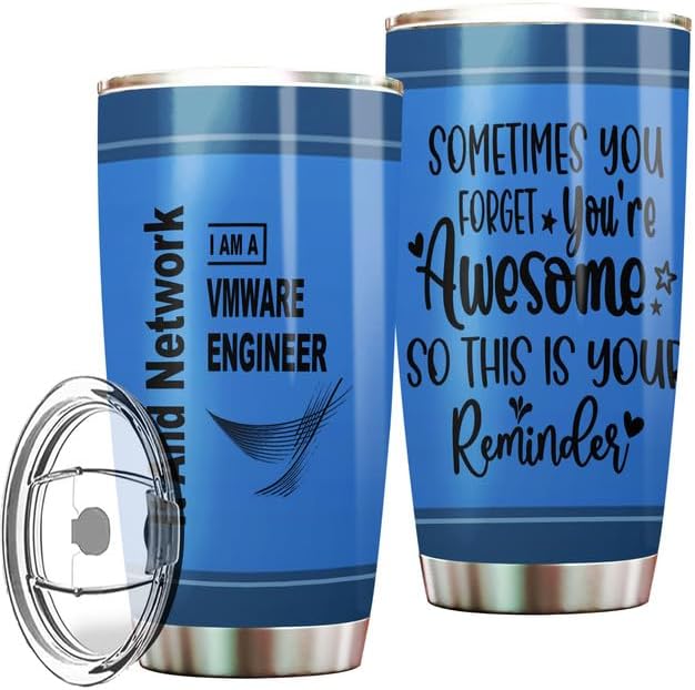 Amazon.com | MONIZILUCKY It And Network Vmware Engineer Tumbler ...