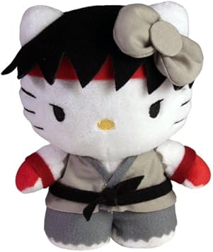 Amazon.com: Toynami Hello Kitty Ryu Mini Plush : Toys & Games