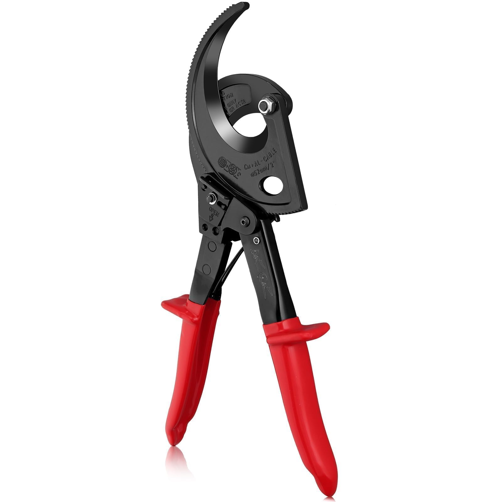 Snapklik.com : Ratchet Cable Cutter, Heavy Duty Ratcheting Wire Cutter ...