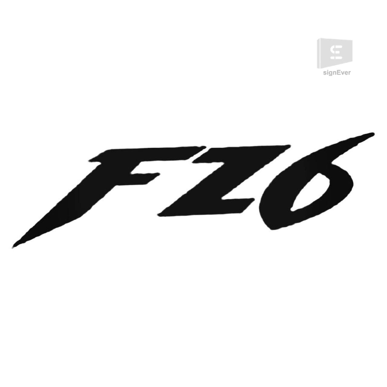 SIGN EVER Yamaha Fz Logo Stickers for Bike for F6 v2 Fzs v3 Sides Tank ...