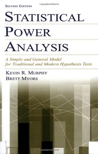 Statistical Power Analysis: A Simple and General Model for Traditional ...