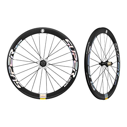 Snapklik.com : Superteam Carbon Fiber Road Bike Wheels 700C Clincher ...