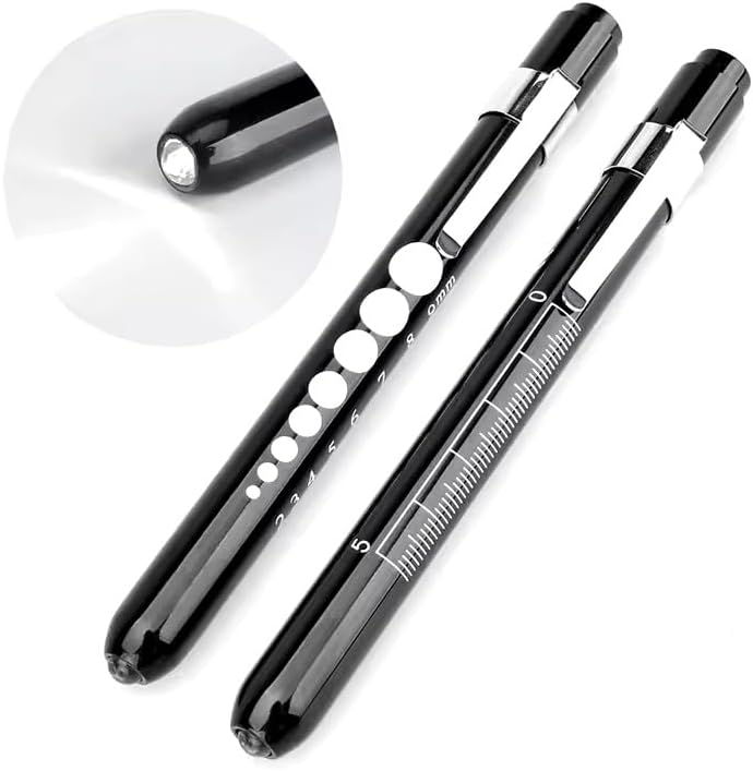 MedStudent AU | LED Medical Pen Light with Pupil Gauge & Clip | Perfect ...