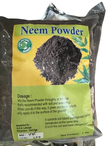 Neem Powder, Soil-based Pathogenesis and Nematodes Control, : Amazon.in ...