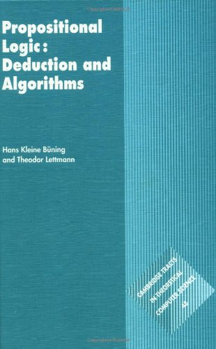 Propositional Logic: Deduction and Algorithms (Cambridge Tracts in Theoretical Computer Science ...
