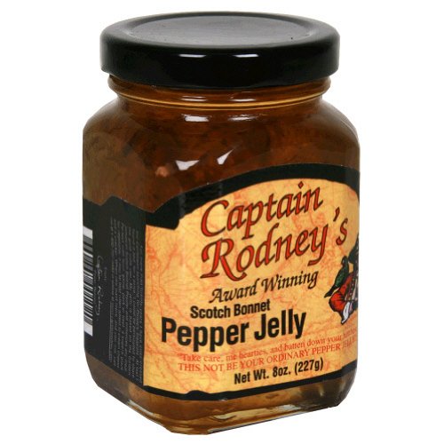 Amazon.com : Captain Rodney's Pepper Jelly 8oz (Pack of 12) : Grocery ...
