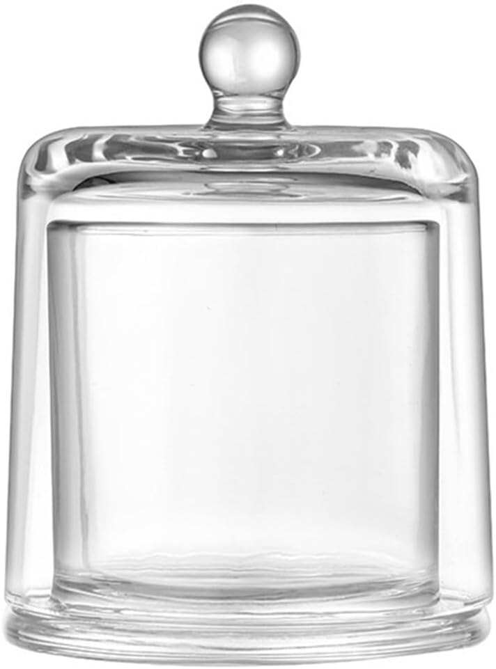 Amazon.com: Cabilock Candy Container Lid Mini Glass Butter Keeper ...