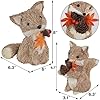 Amazon.com: winemana Fall Decor Thanksgiving Decoration Sisal Fox, Set ...