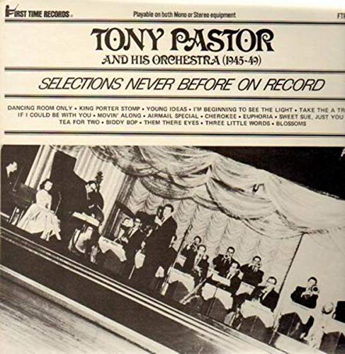 Tony Pastor - TONY PASTOR 1945-49 vinyl record - Amazon.com Music