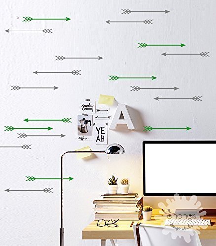 Amazon.com: An Arrow in the Wall/Arrows Decal / 2 Color Arrow Wall ...
