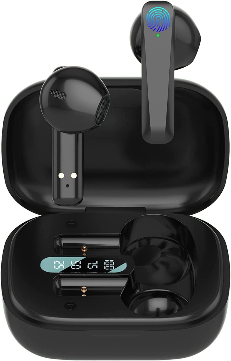 Amazon.com: Wireless Earbuds,Bluetooth 5.3 Ear Buds Stereo Bass ...